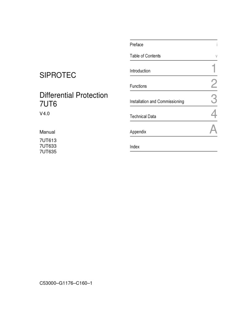 7UT613 63x | PDF | Transformer | Signal (Electrical Engineering)