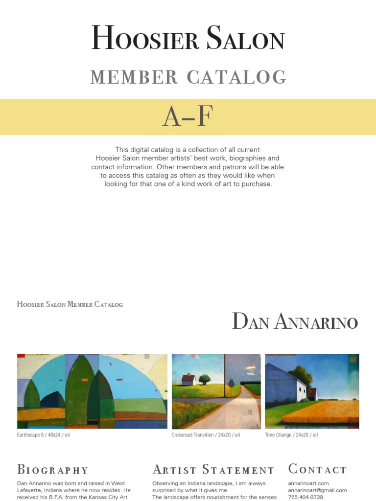 Artist Catalog A-F PDF | PDF | Social Science