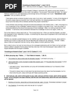 Preparing Your Personal Testimony and Worksheet | PDF | Born Again ...