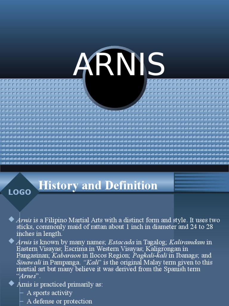 Arnis.ppt | Individual Sports | Sports