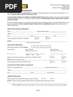 Western Union Blank Form | PDF | Payments | Money Order