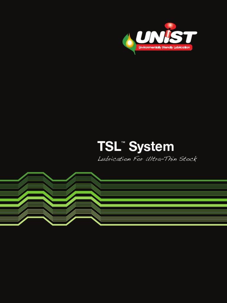 TSL System | PDF | Lubricant | Mechanical Engineering