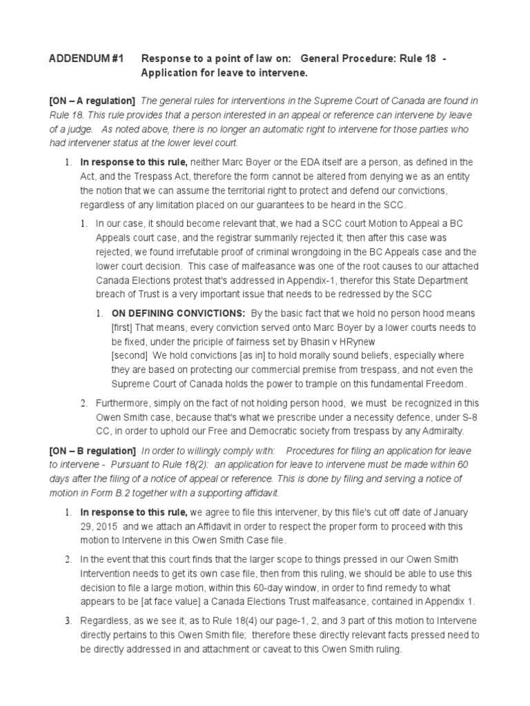 RESPONSE To Arbitrary Rule | PDF | Brief (Law) | Common Law
