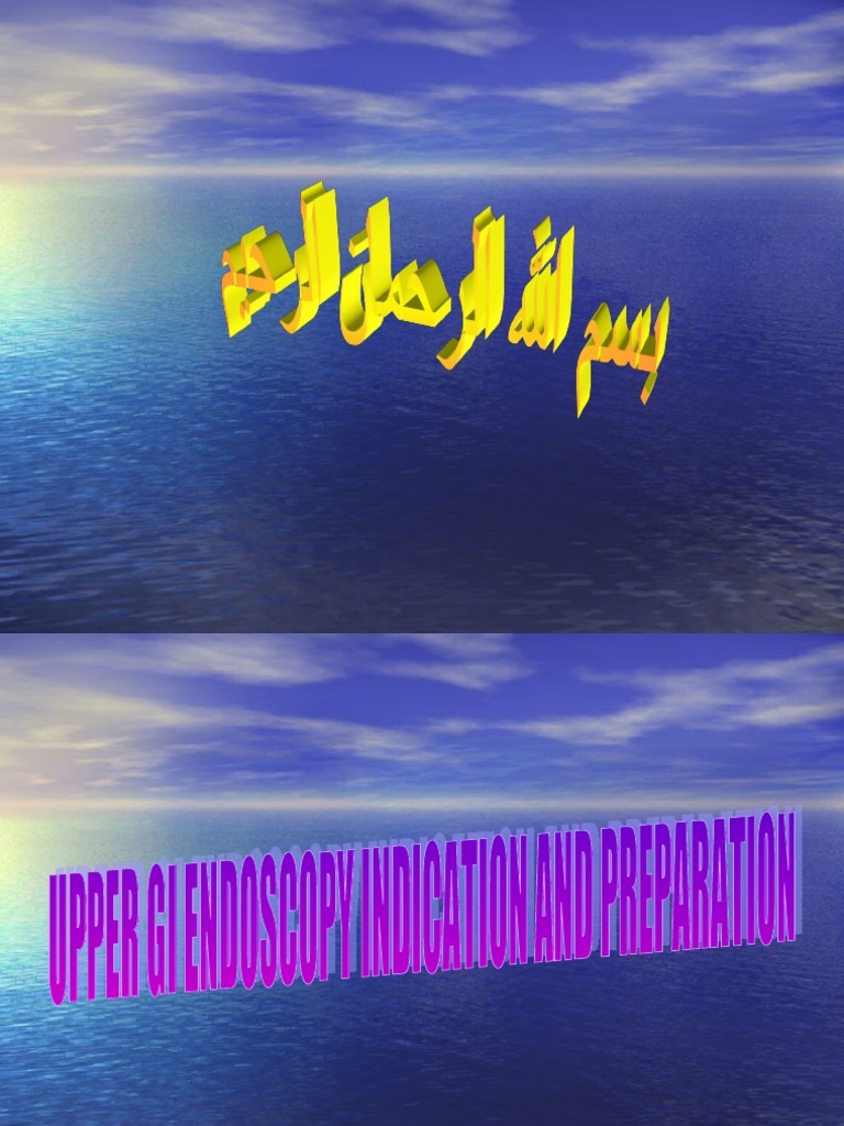 Presentation of Upper GI Endos | PDF | Endoscopy | Esophagus