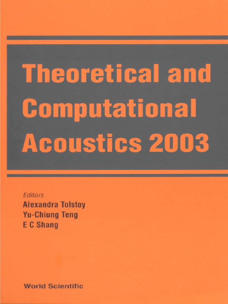 Theoretical and Computational Acoustics | PDF | Waves | Spectral Density