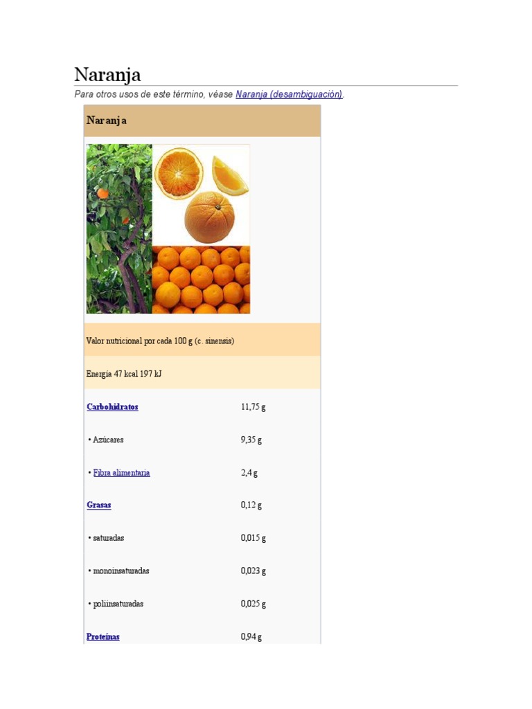 Naran Ja | PDF | Naranja) | Fruta