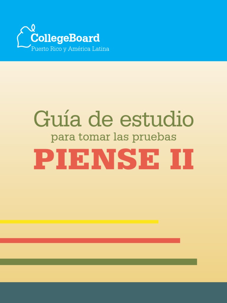 Guia Piense II | PDF