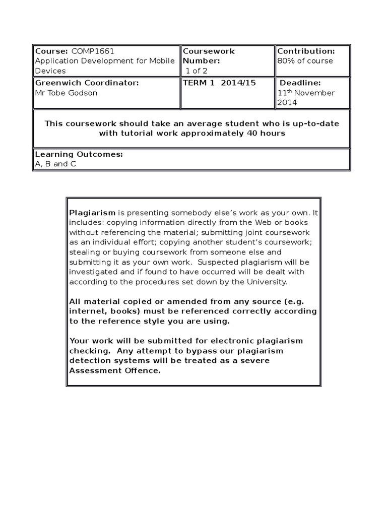 Android Assignment | PDF | Android (Operating System) | Graphical User ...