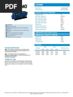 MTU 12V-16V-2000M90 Brochure Specification | PDF | Horsepower ...