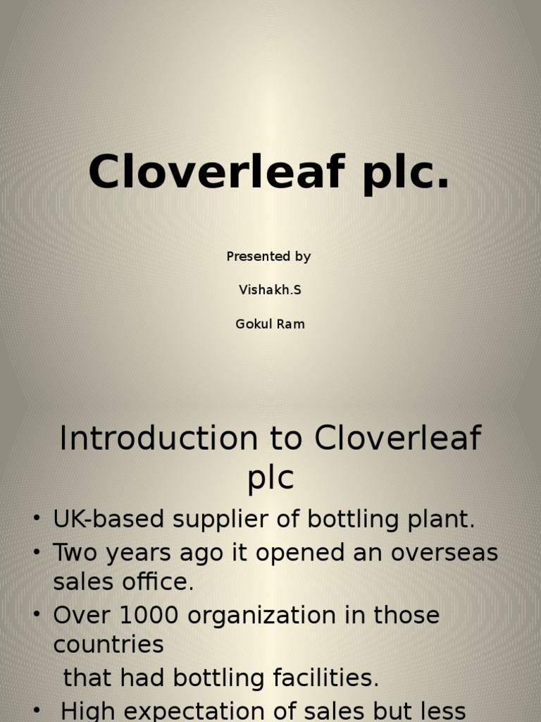 Clever Leaf Case Presentaton | PDF | Economic Institutions | Sales