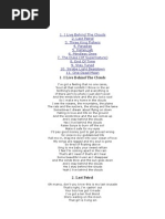 SB19 Lyrics Compilation | PDF