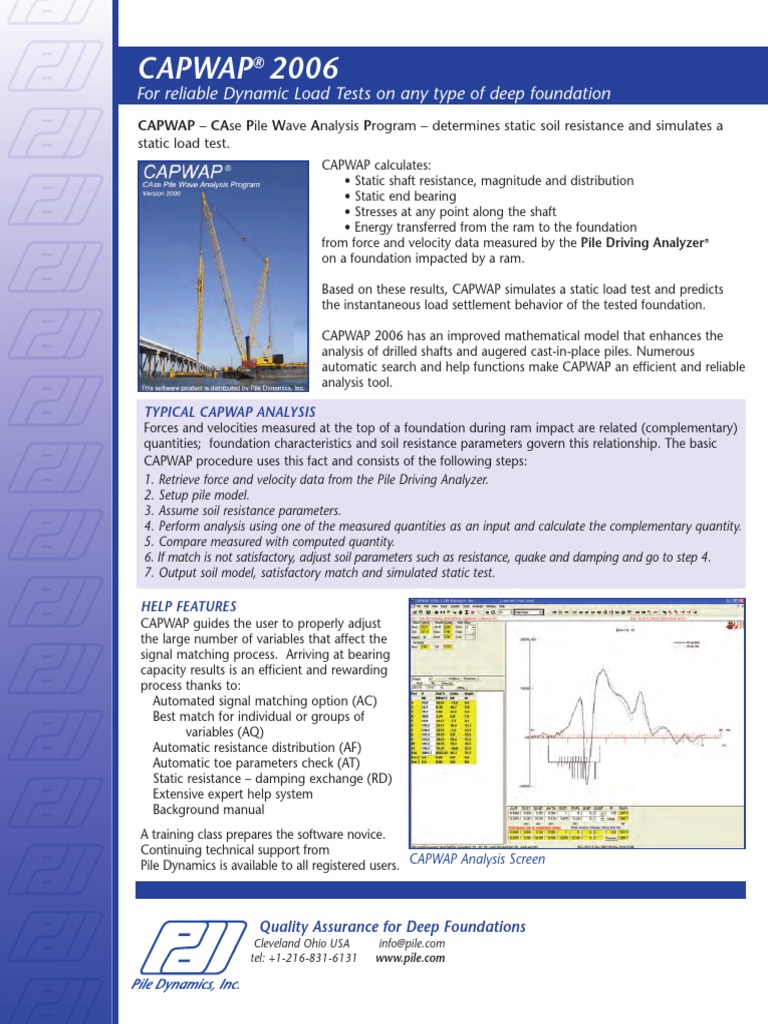 Capwap | PDF | Deep Foundation | Force