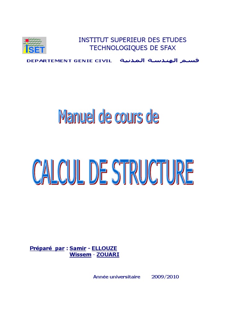 Cours de Structure PDF | PDF