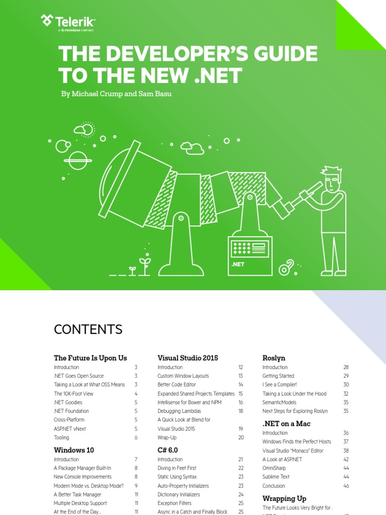 Developers Guide Dotnet Pdf 