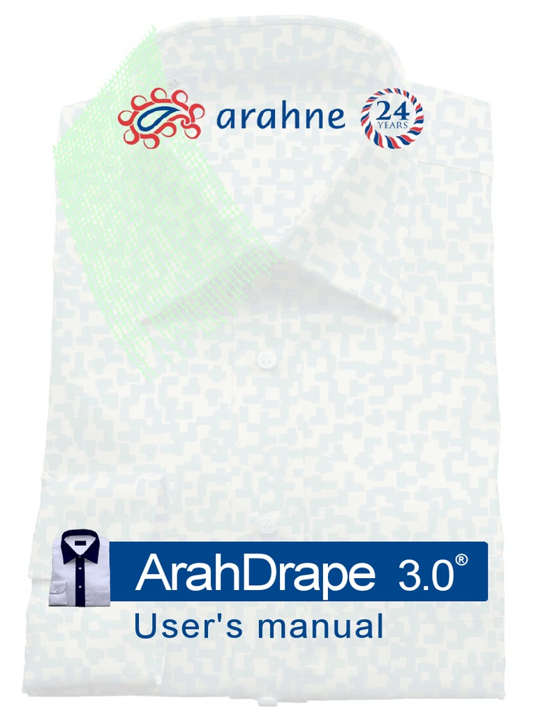 ArahDrape® User's Manual | PDF | Texture Mapping | Icon (Computing)