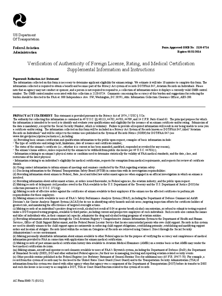 Convalidation | Download Free PDF | National Transportation Safety ...