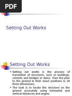 Setting Out Notes | PDF | Computers | Technology & Engineering