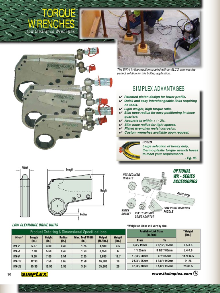 Simplex WX-Series Catalog | PDF | Manufactured Goods | Mechanical ...