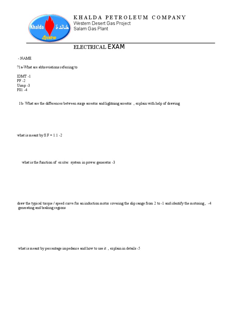 Khalda Petroleum Company: Western Desert Gas Project Salam Gas Plant | PDF