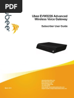 Ubee EVW32C | PDF | Wireless Lan | Wi Fi