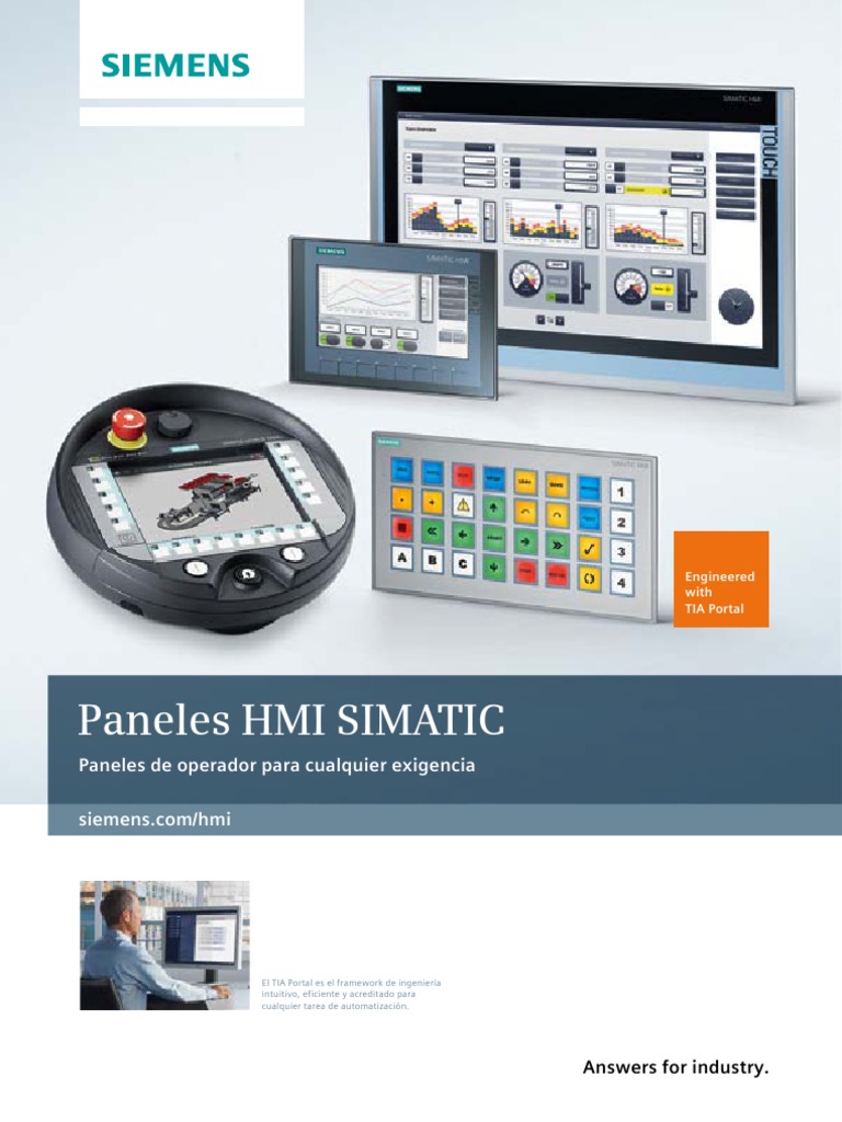 Siemens HMI | Fabricante Original de Equipo | Interfaz de usuario