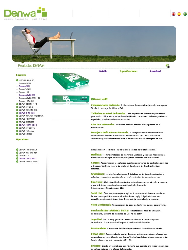 Denwa - Mini | PDF | Tecnología de medios | Tecnología de información y ...