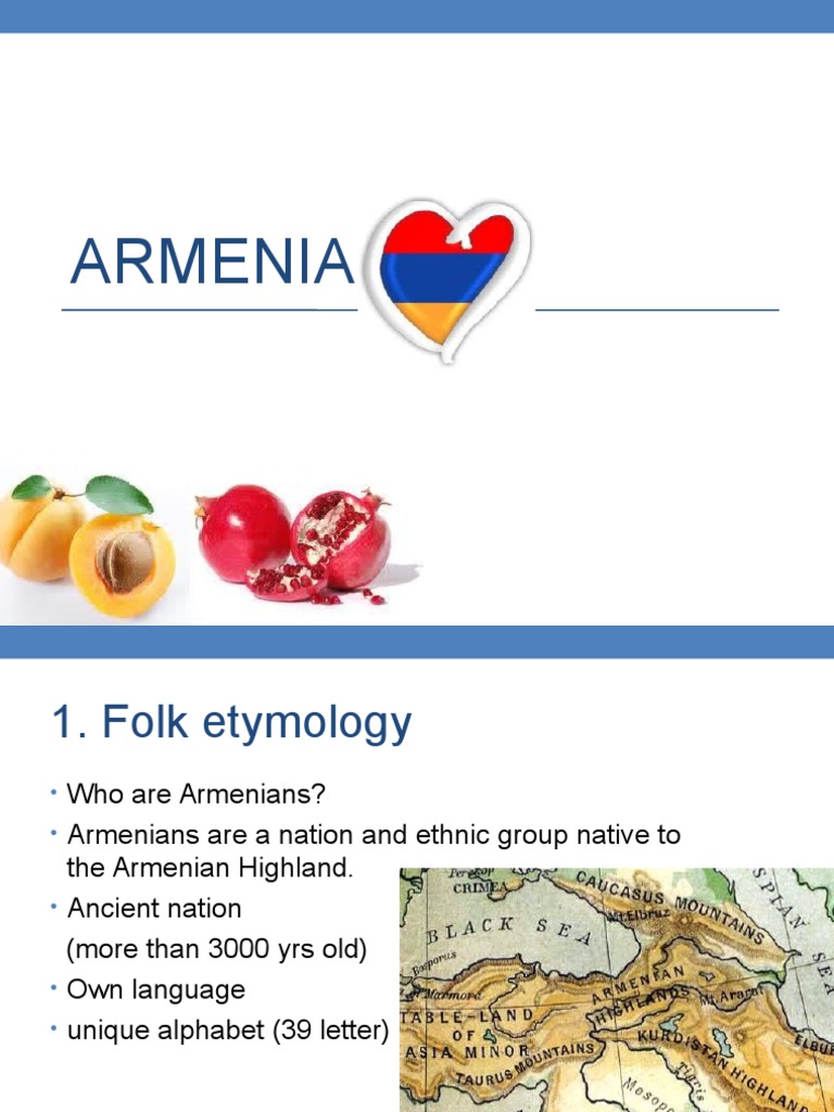 The Influence of Armenian Culture on Character Traits of Its People ...