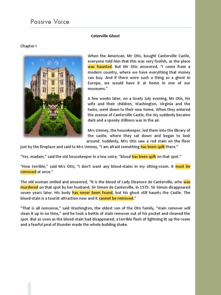 Passive Voice | Verb | Syntax