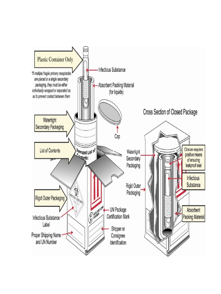 IATA Packing Instructions for Plastic Containers | PDF