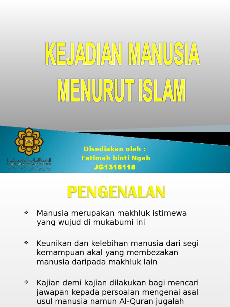 Kejadian Manusia (Slide) | PDF