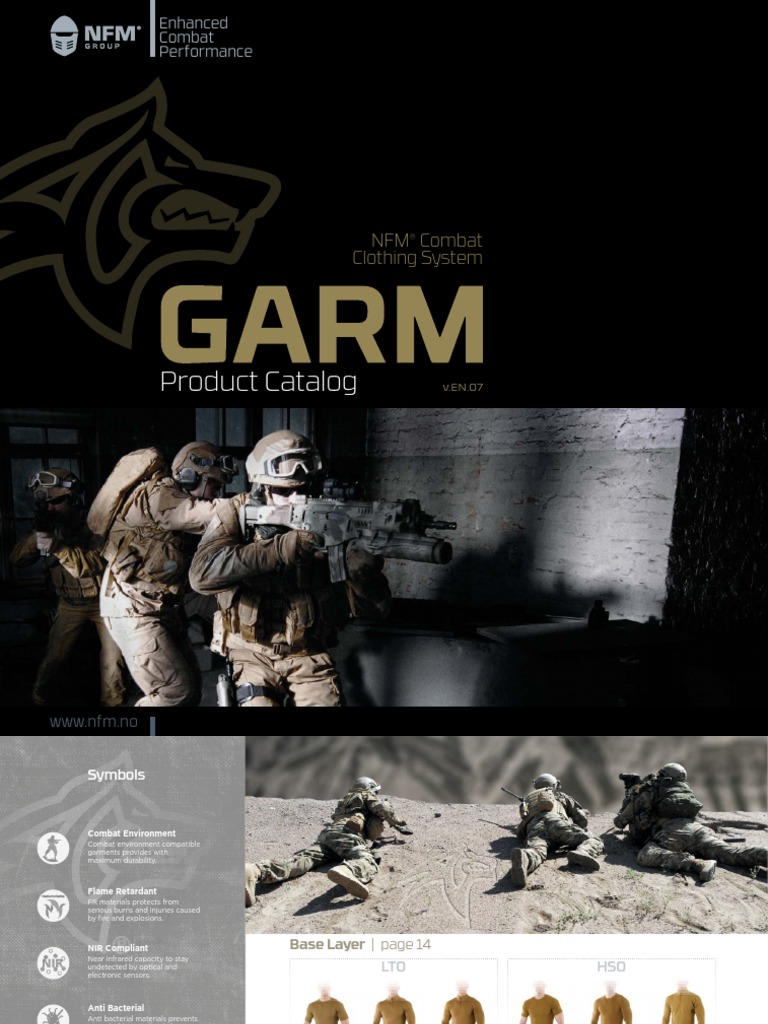 NFM Garm Catalog | PDF | Undergarment | Infrared