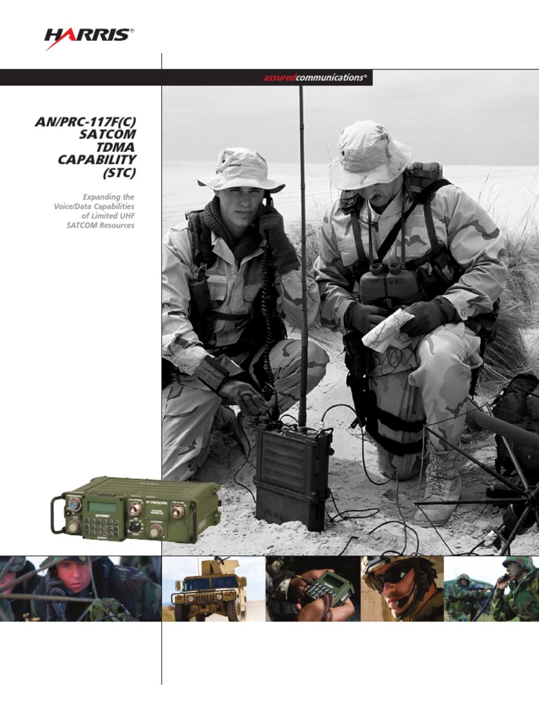 Harris An PRC 117 (C) Satcom | PDF | Communications Satellite | Radio
