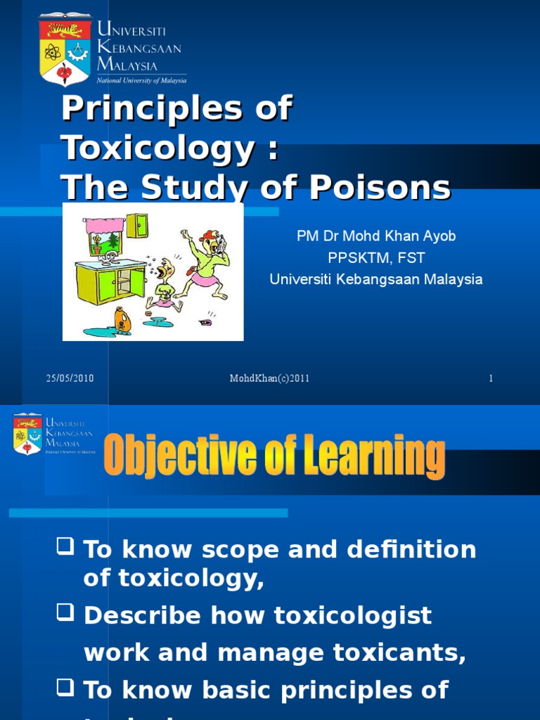Principles of Toxicology Overview | PDF | Toxicology | Poison