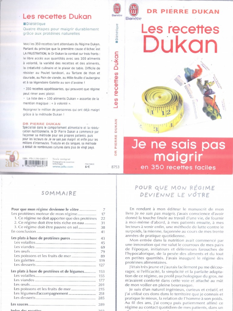 Les Recettes Dukan | PDF