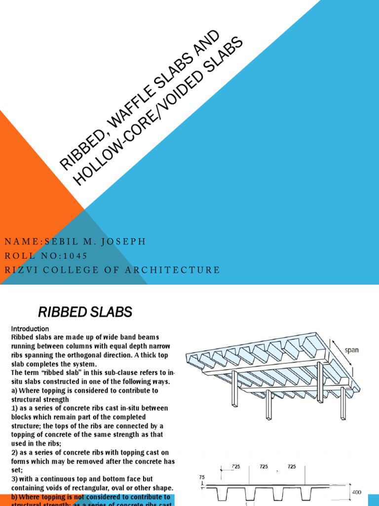 Voided and Ribbed Slabs | Concrete | Prestressed Concrete