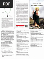 Novena Santo Yudas Tadeus untuk Harapan | PDF