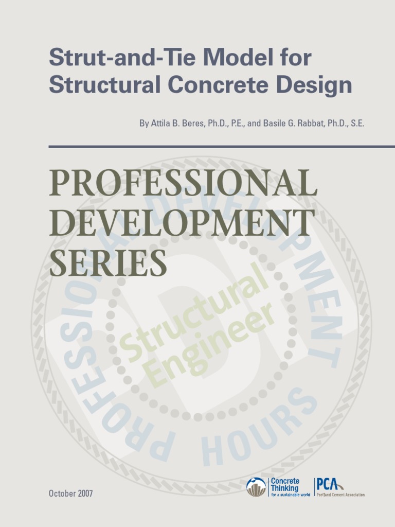 Strut-and-Tie Model For Structural Concrete Design | PDF | Prestressed ...