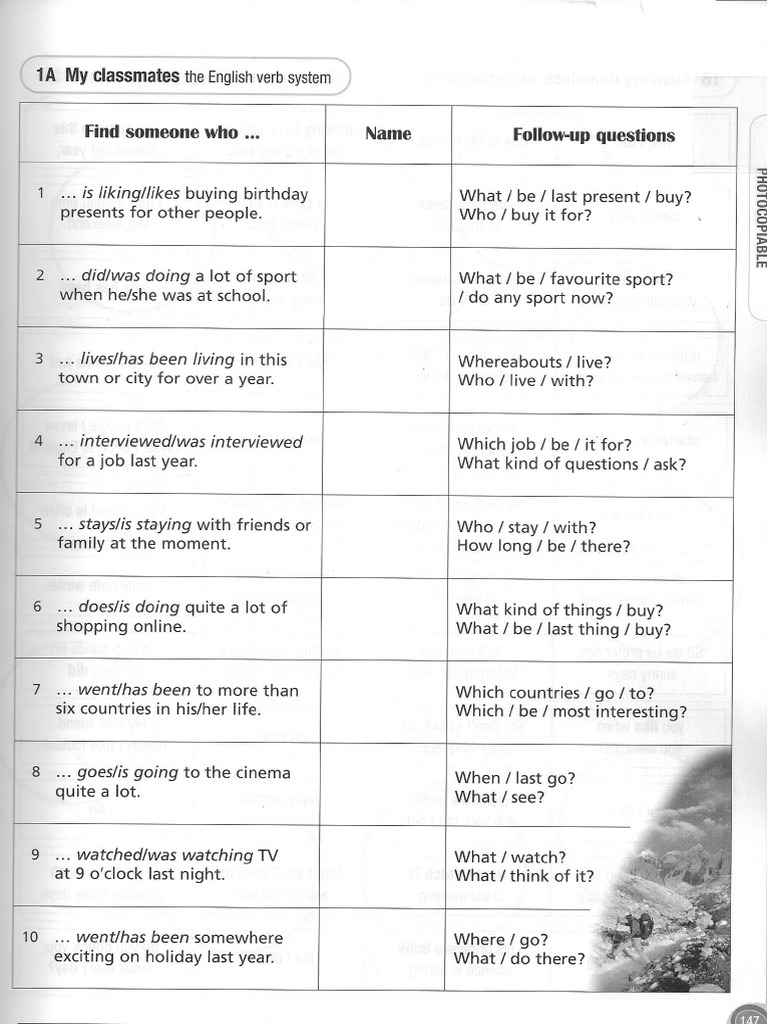 Face2face B2 Games For Classroom Practice | PDF