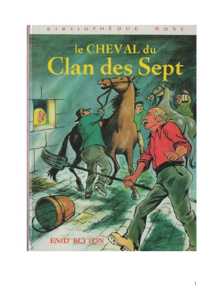 Blyton Enid Le Clan Des Sept 15 Nouvelle Version Le Cheval Du Clan Des ...