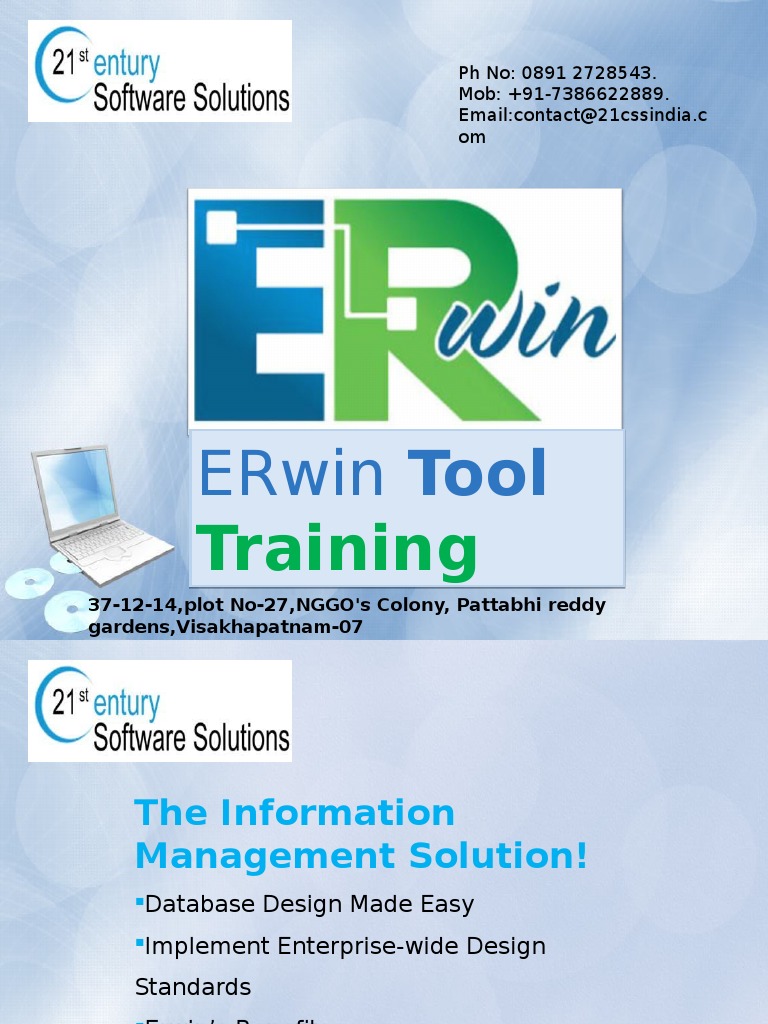 Erwin Tool Training 21st Century +917386622889 | PDF