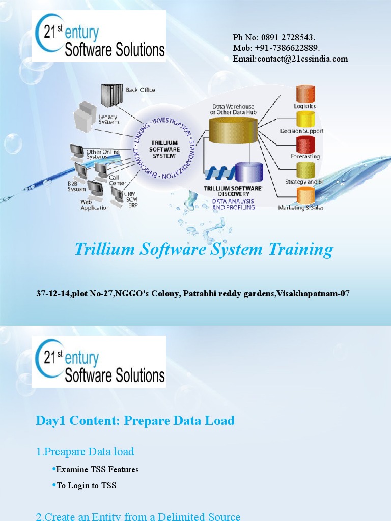 Trillium Software System Training 21st Century +917386622889 | PDF ...