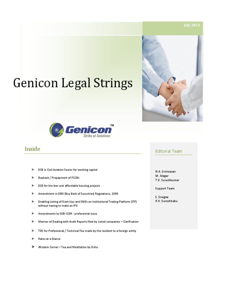 Genicon Legal Strings: Inside | PDF | Economies | Security
