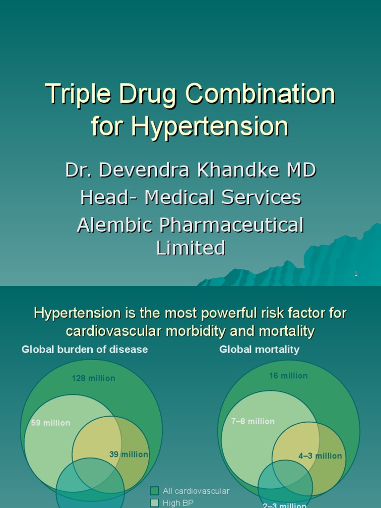 Triple Drug Combination For Hypertension | PDF | Hypertension ...