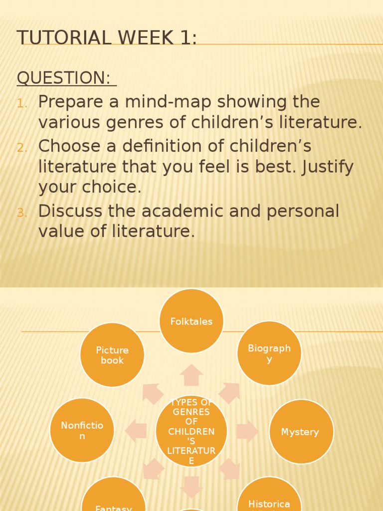 Values and Genres in Children's Literature | PDF | General Fiction