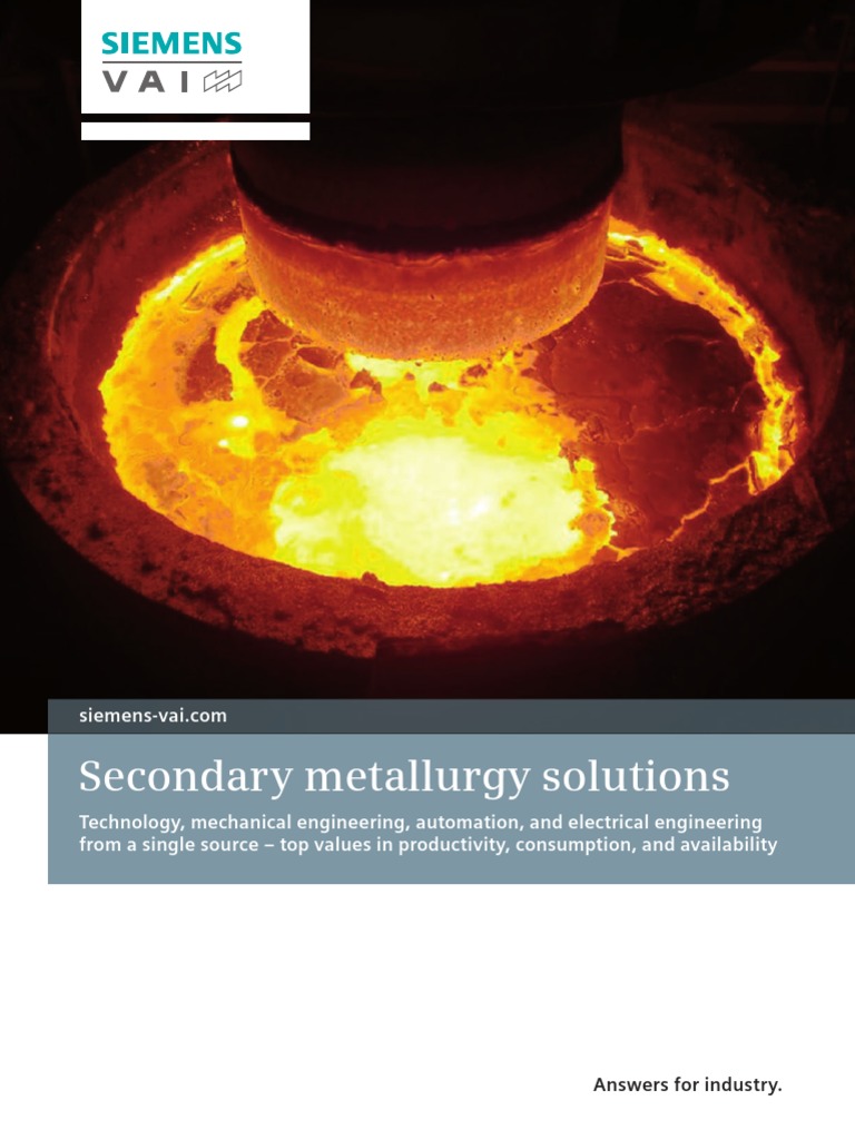 Secondary Metallurgy Solutions en | PDF