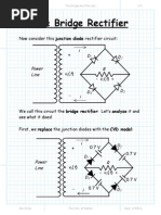 Example Diode Circuit Transfer Function | PDF | Rectifier | Diode