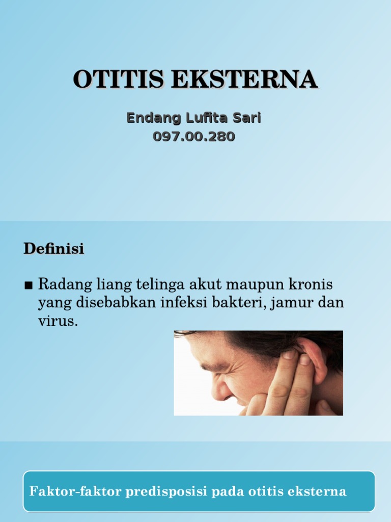Otitis Eksterna | PDF