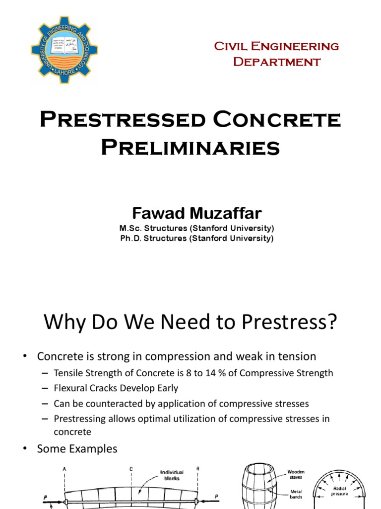 Prestressed Concrete Preliminaries Pdf