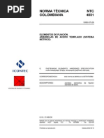 Norma Arandela Astm F436 | PDF | Acero | Sustancias químicas