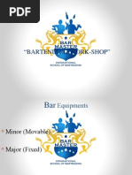 Bar Equipment Checklist | PDF